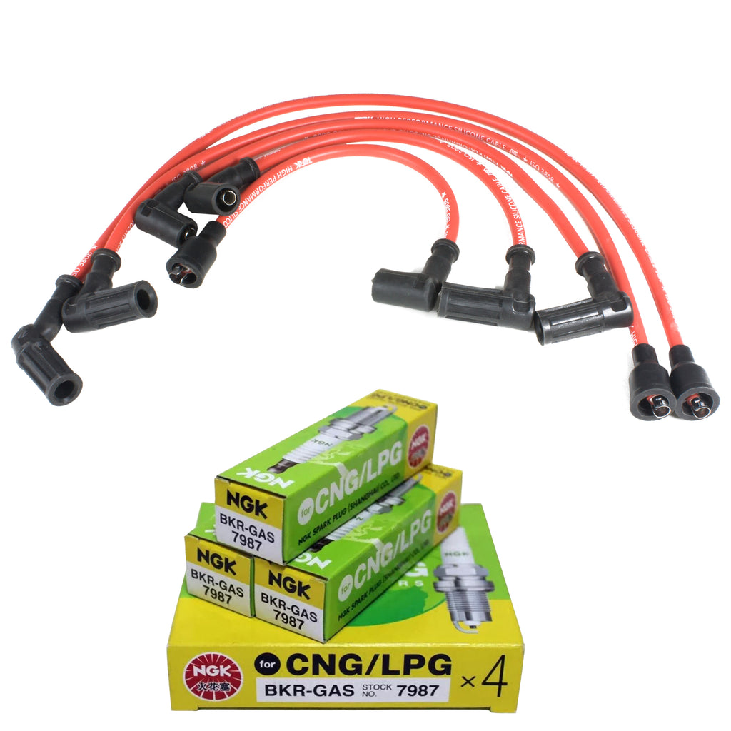Tempra, Tipo Carburetor Engine Spark Plug Cable + NGK 7987 Spark Plug ...